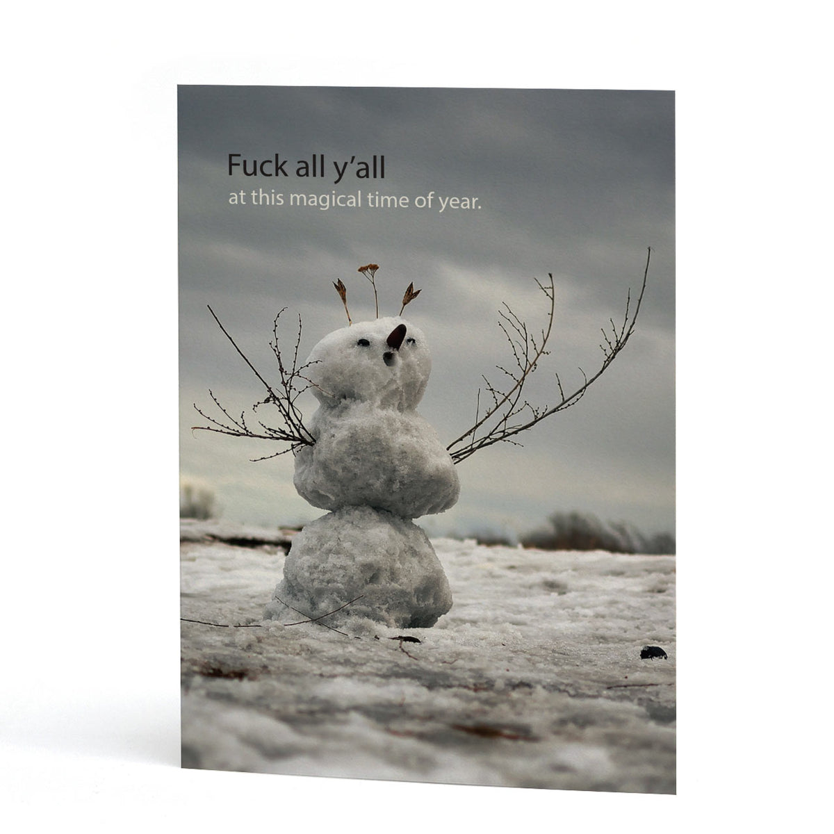 Fuck All Y'all Christmas Card | Curious Pancake — The Curious Pancake