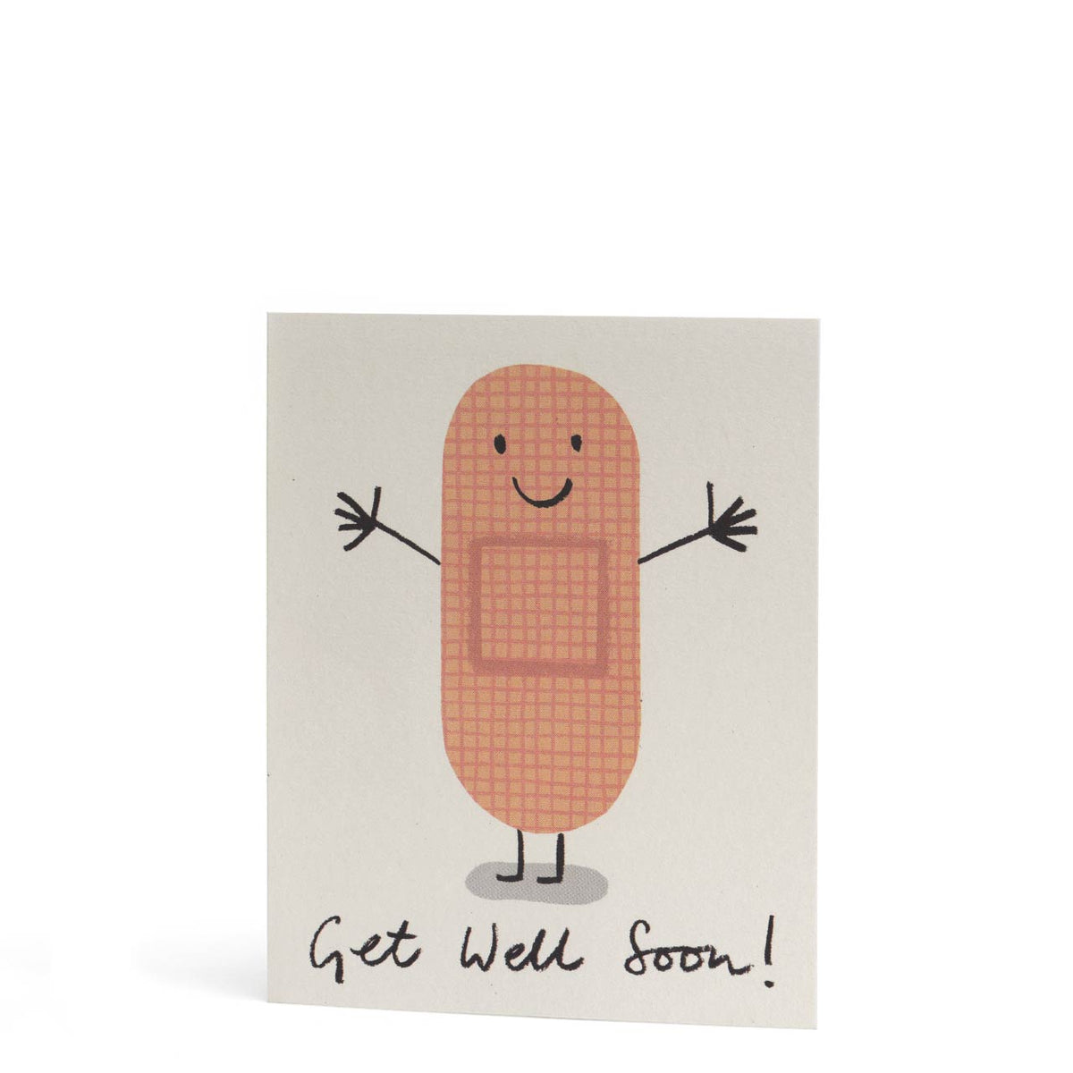 Band Aid Get Well Soon Mini Greeting Card | The Curious Pancake