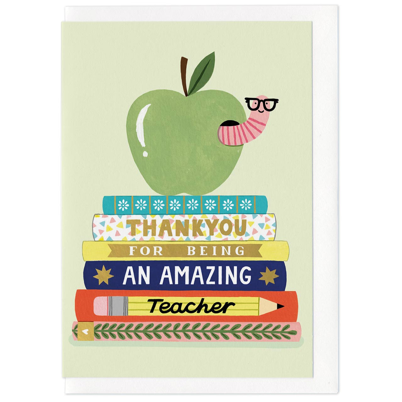 Thank You Teacher Greeting Cards at The Curious Pancake