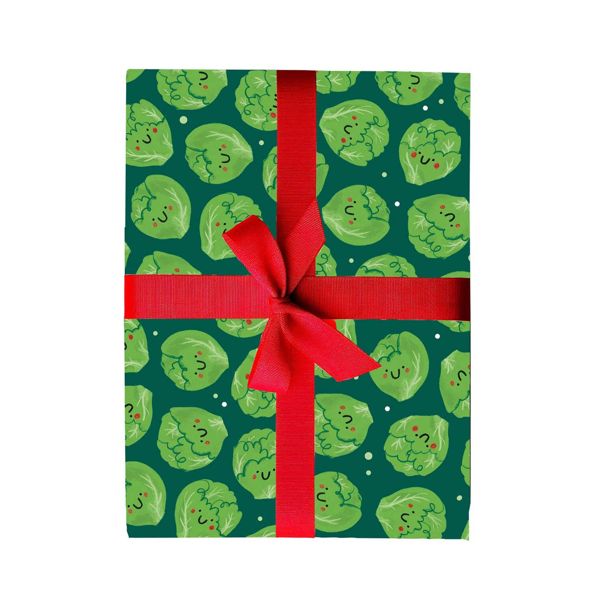 Sprout Wrapping Paper Folded Single Sheet | The Curious Pancake
