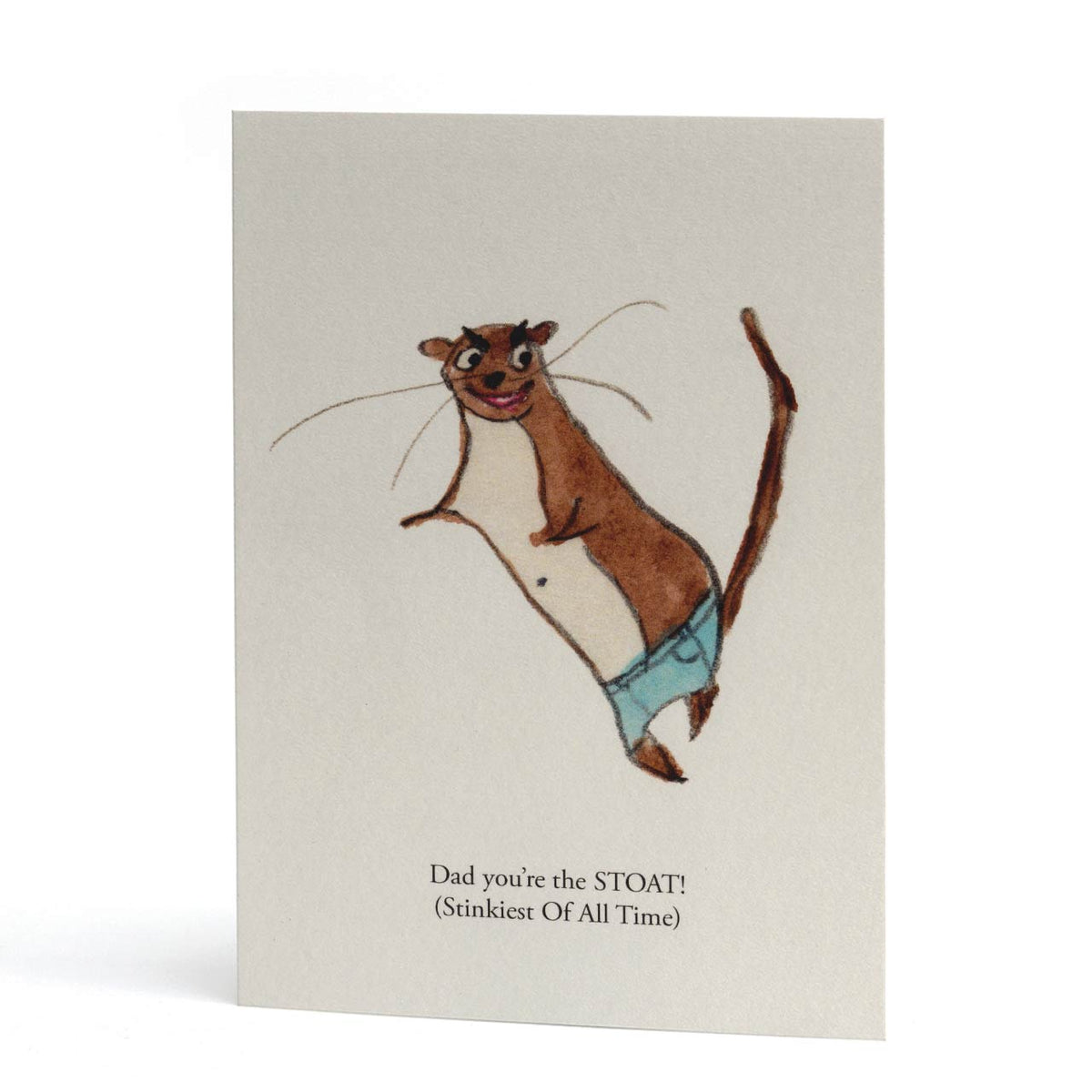 STOAT Dad Card | The Curious Pancake