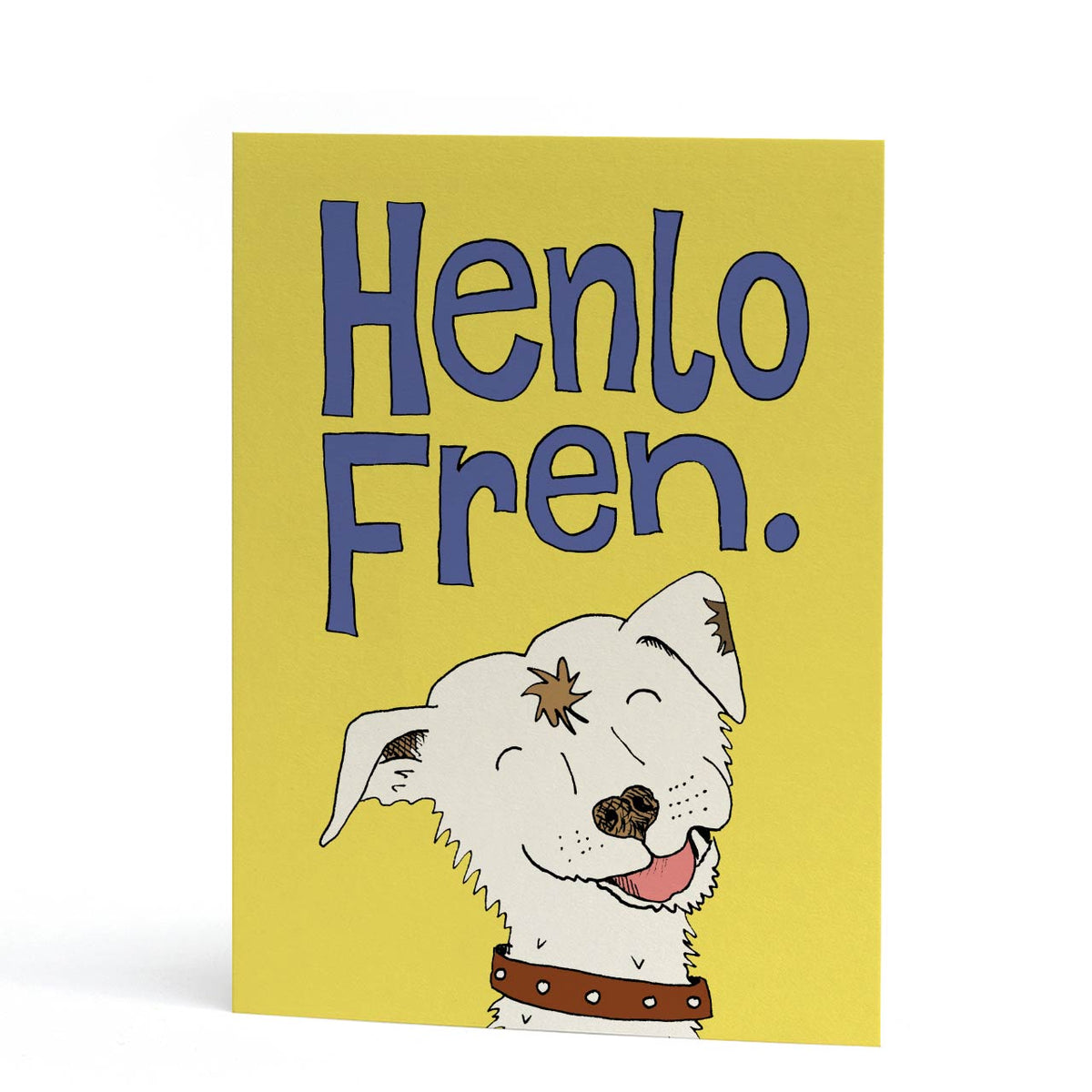 Henlo Fren Greeting Card | The Curious Pancake