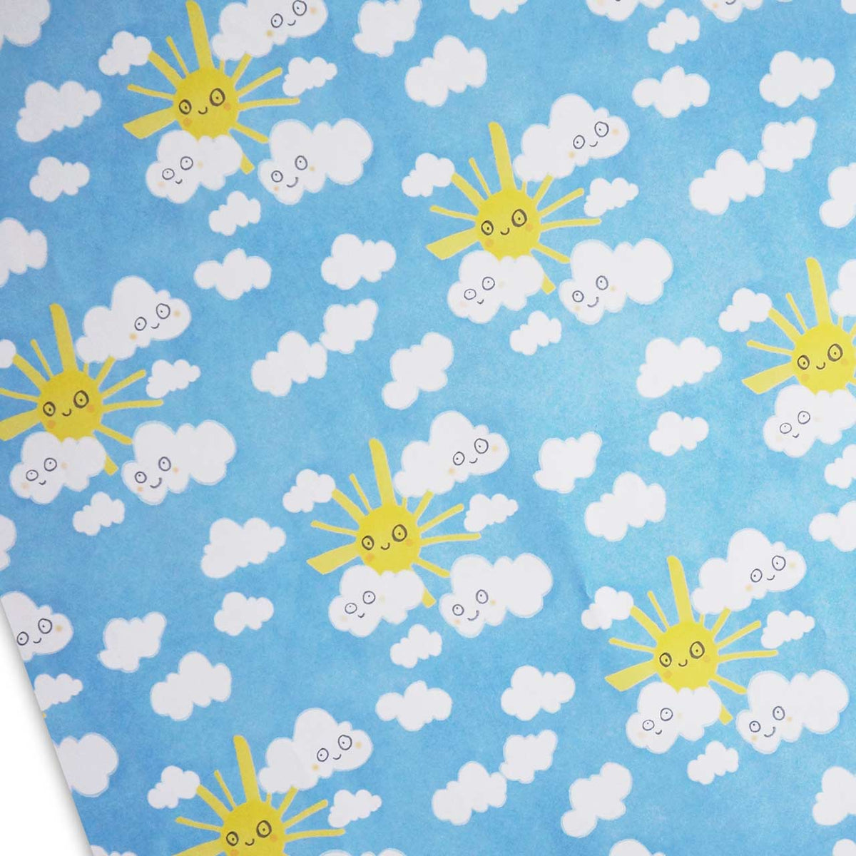 Happy Sunshine Gift Wrapping Paper - Folded Single Sheet — The Curious ...