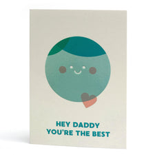 Hey Daddy Greeting Card | The Curious Pancake