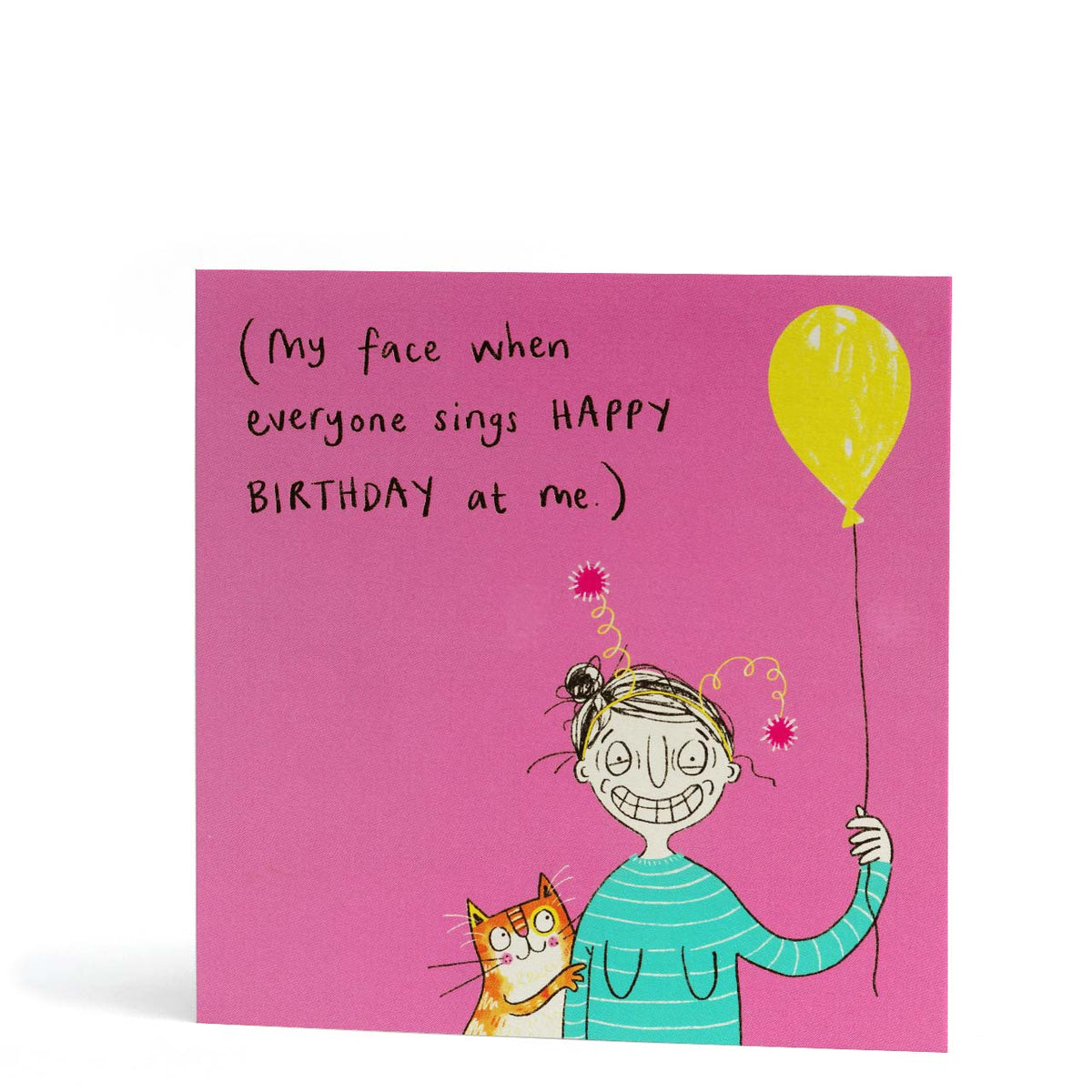 My Face Birthday Card | The Curious Pancake